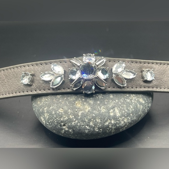 Lia Sophia | Accessories | Lia Sophia Nwot Rare Gray Leather Belt ...